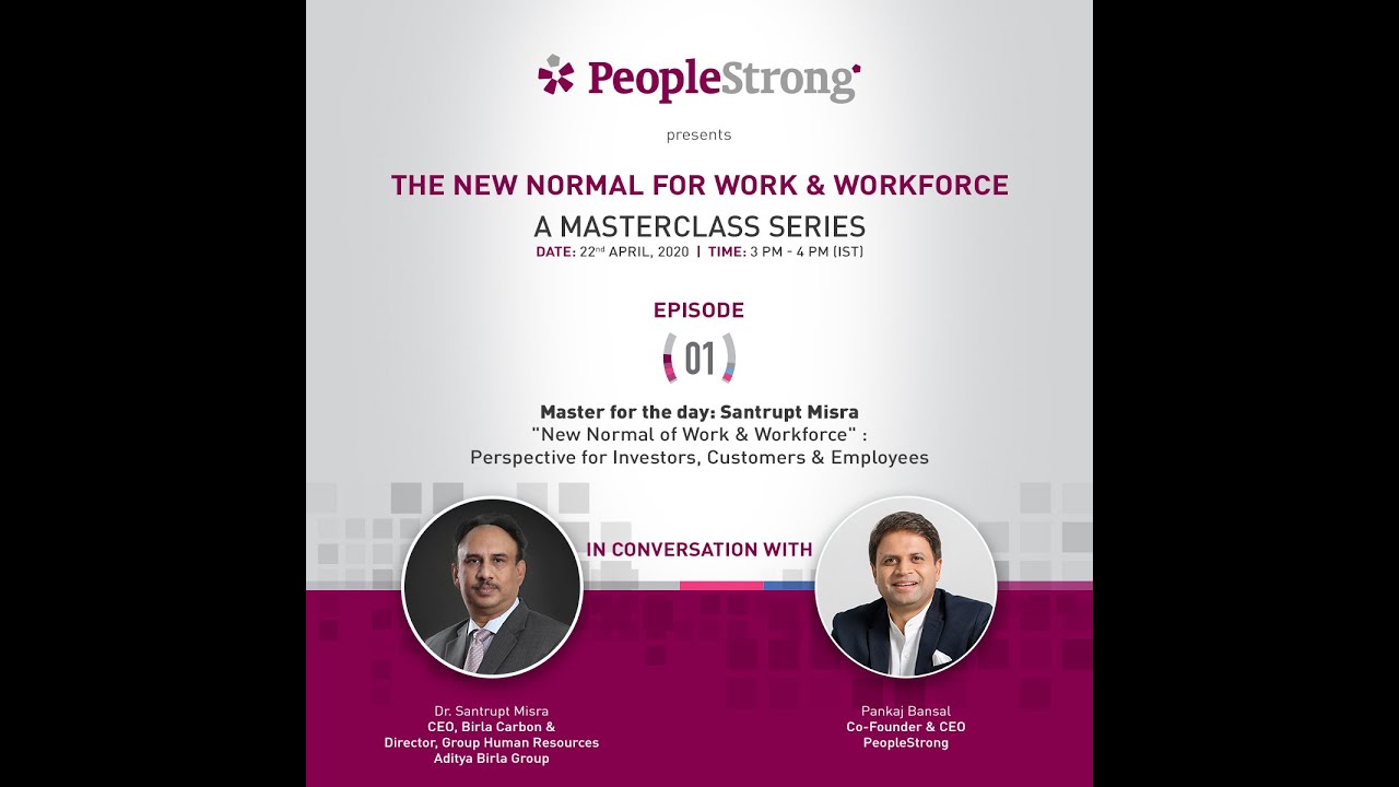 Webinar: New Normal of Work & Workplaces | PeopleStrong Philippines